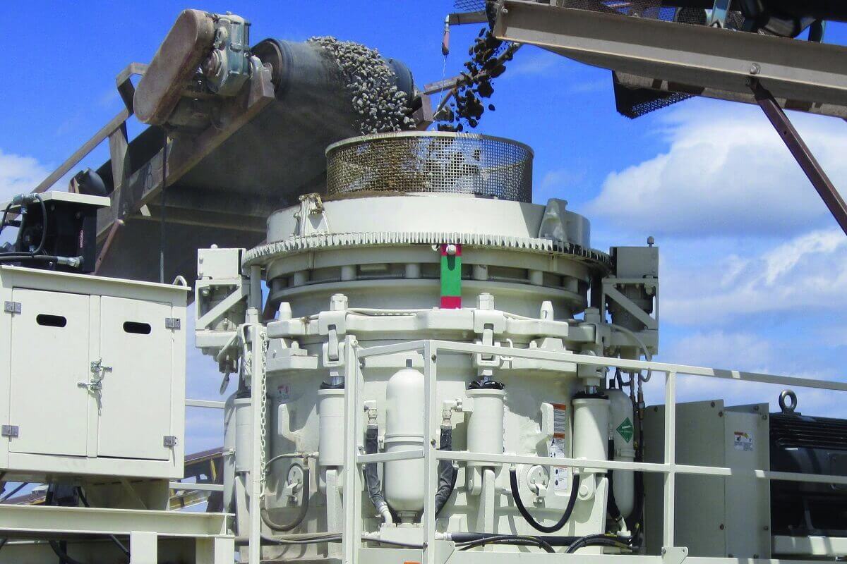 Road Bridge Concrete Aggregate Production - Eastman Rock Crusher