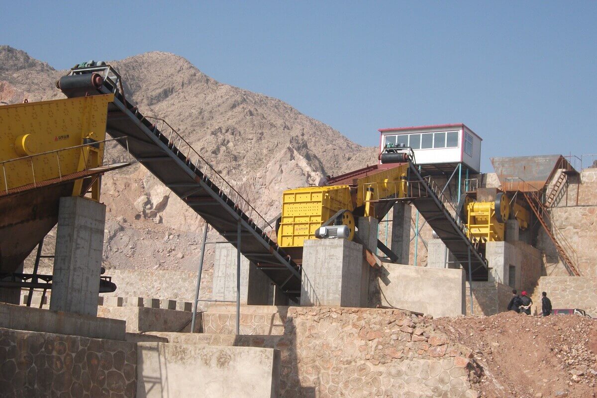 Road Bridge Concrete Aggregate Production - Eastman Rock Crusher